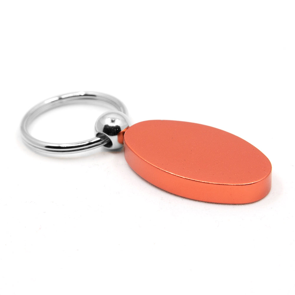 Honda Civic SI Keychain & Keyring - Orange Oval (KC1340.CSI.ORA ...