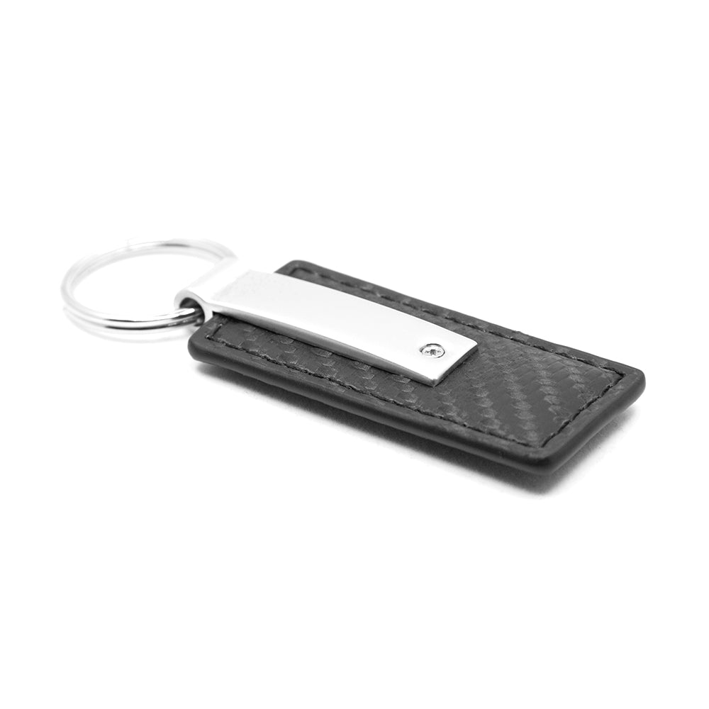 Dodge RAM 1500 Keychain & Keyring - Carbon Fiber Texture Leather (KC15 ...